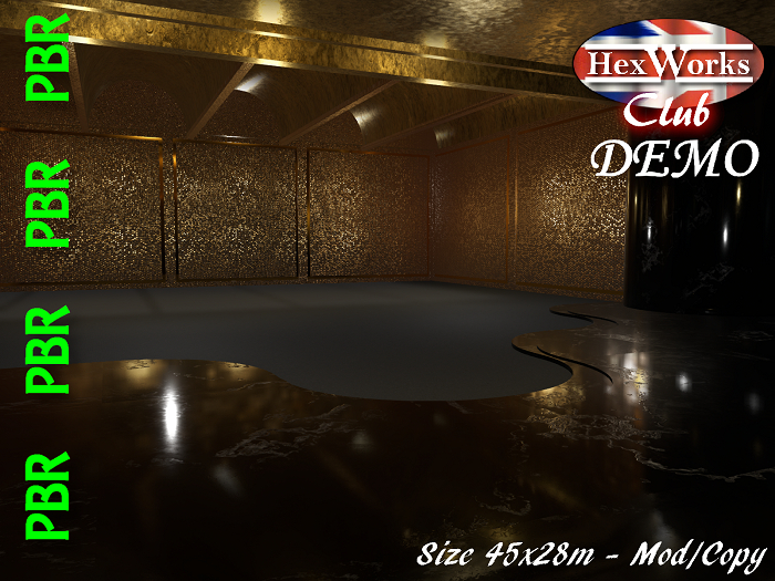 Second Life Marketplace - {H} Aurora Club PBR [Demo]